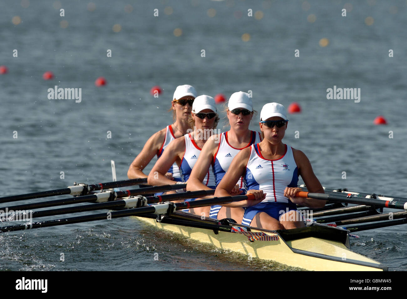 Quadruple sculls olympics 2004 hi-res stock photography and images - Alamy