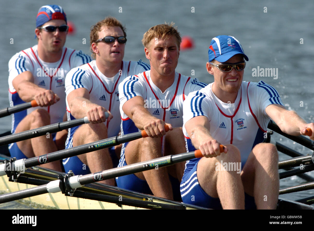 Quadruple sculls olympics 2004 hi-res stock photography and images - Alamy