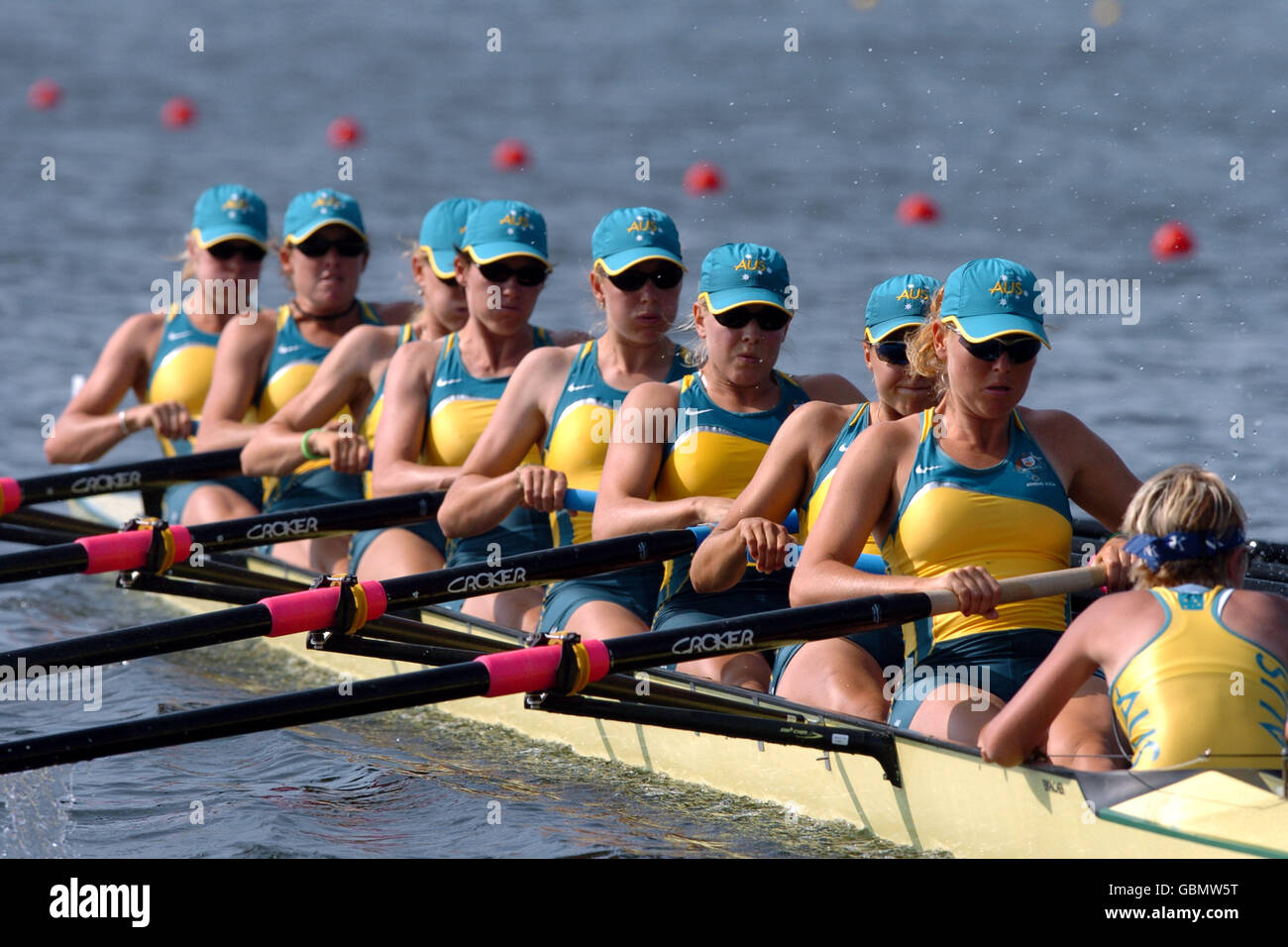 Rowing - Athens Olympic Games 2004 - Women's Eight Stock Photo - Alamy