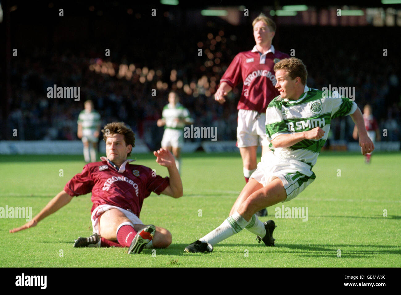 Scottish Soccer - Premier Division - Heart of Midlothian v Celtic Stock ...
