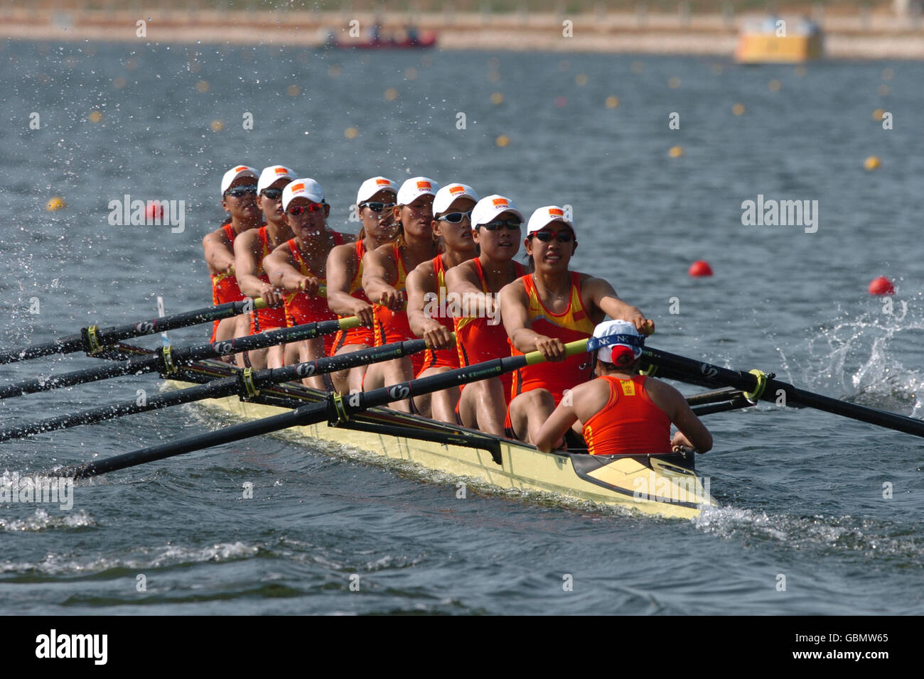 (L-R) China's Fei Yu, Xiuhua Luo, Ran Cheng, Xiaoxia Yan, You Wu ...
