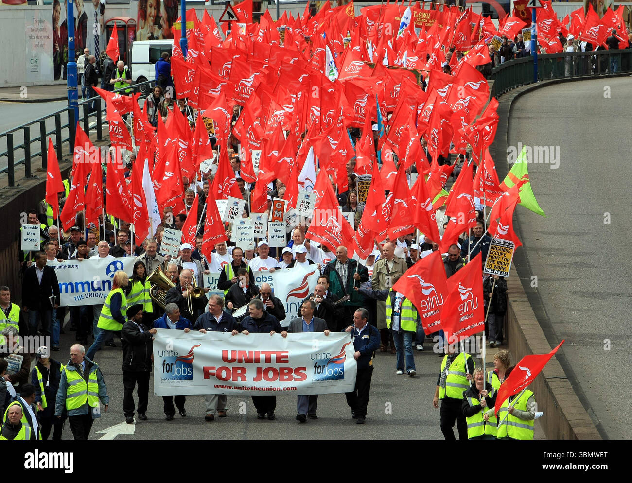Irish unemployment protest hi-res stock photography and images - Alamy