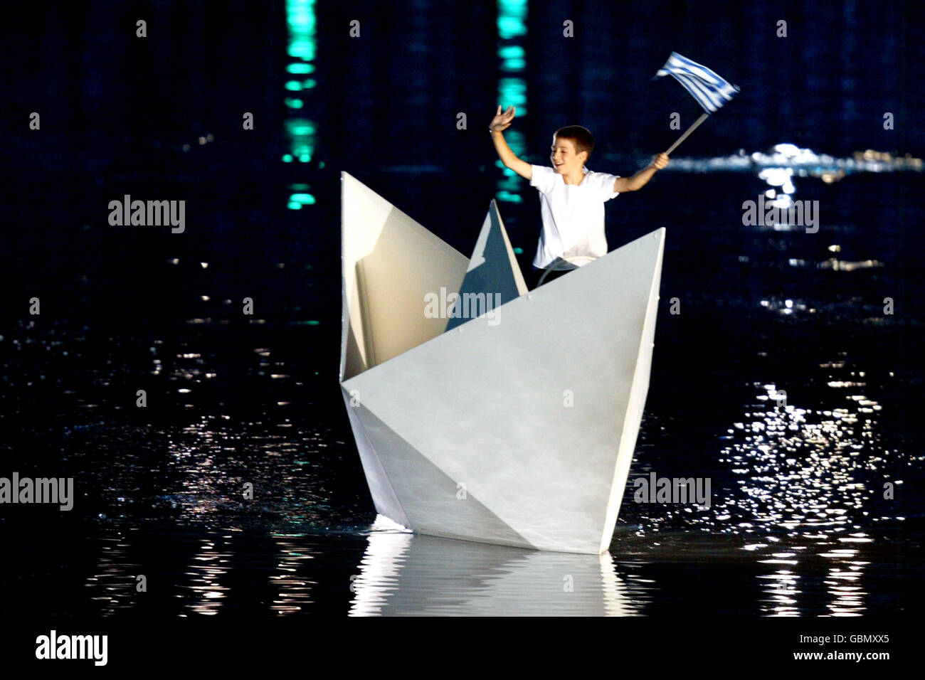 Athens Olympic Games 2004 - Opening Ceremony. Performers in the opening ...