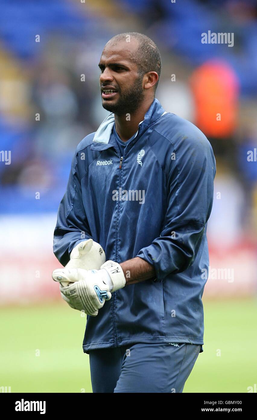 Bolton wanderers goalkeeper ali al habsi hi-res stock photography and ...