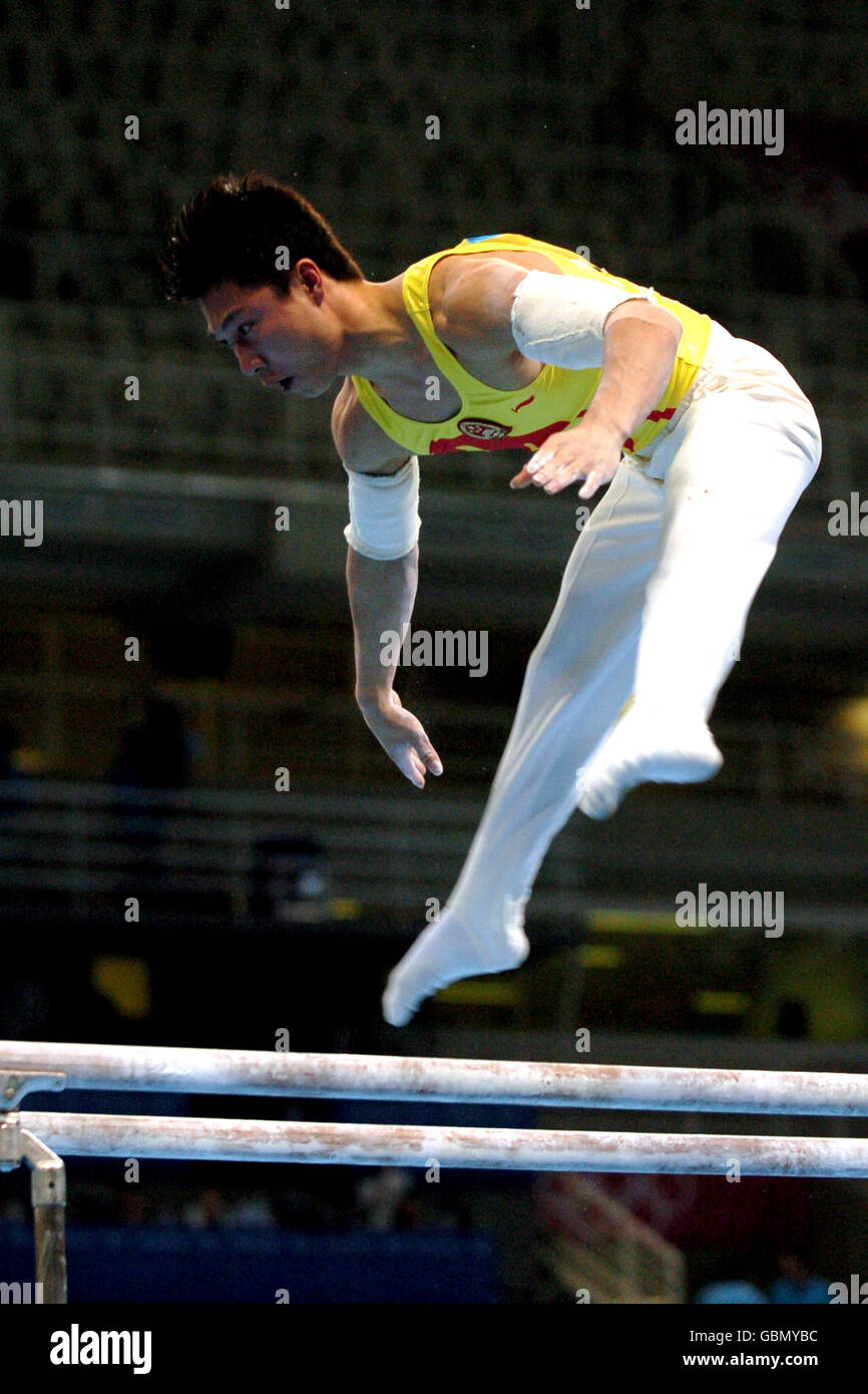 Gymnastics - Athens Olympic Games 2004 - Men's Team Final. China's ...