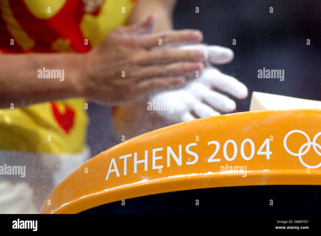 Gymnastics - Athens Olympic Games 2004 - Men's Team Final Stock Photo ...
