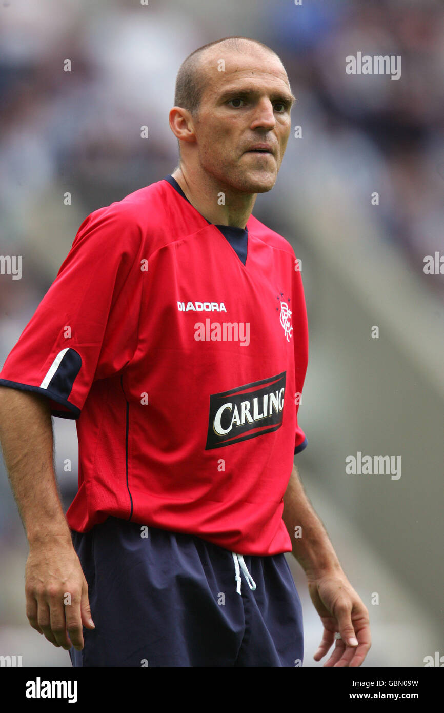 Soccer - Newcastle Gateshead Cup - Feyenoord v Rangers. Alex Rae ...