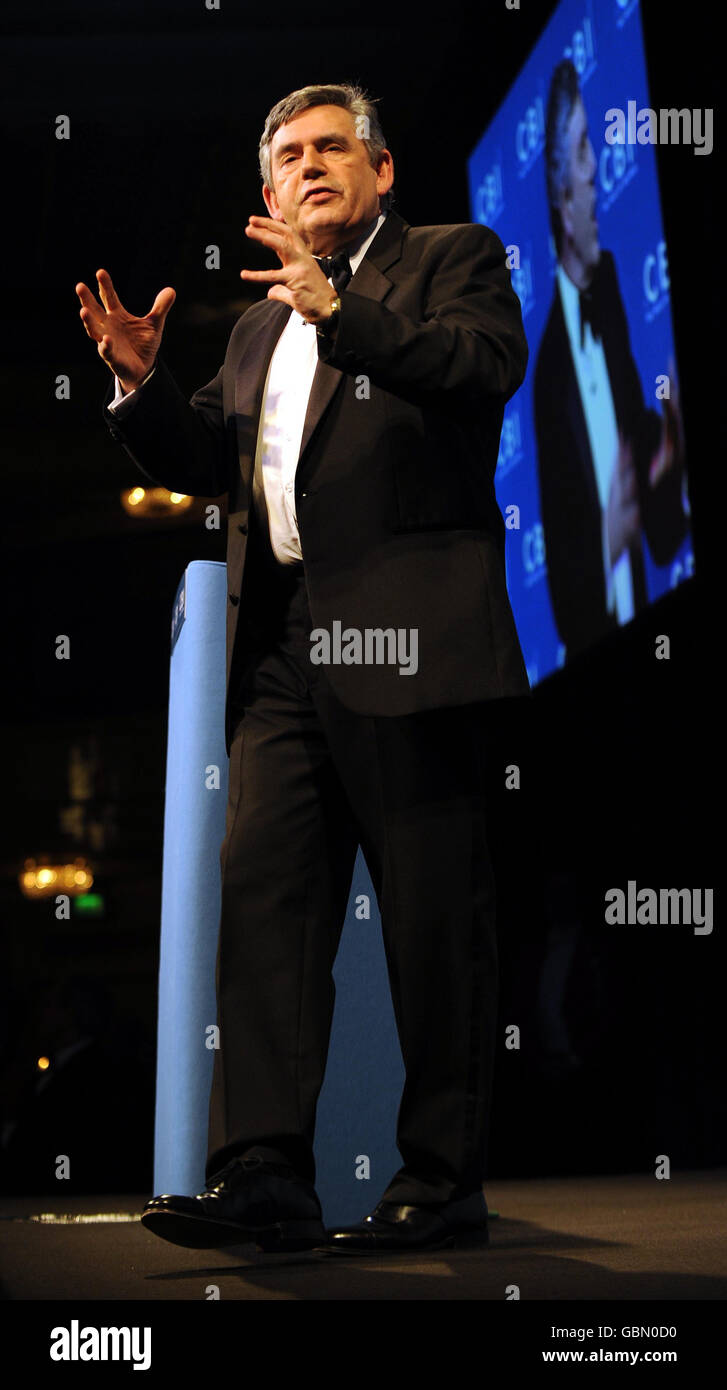 CBI Annual Dinner Stock Photo - Alamy