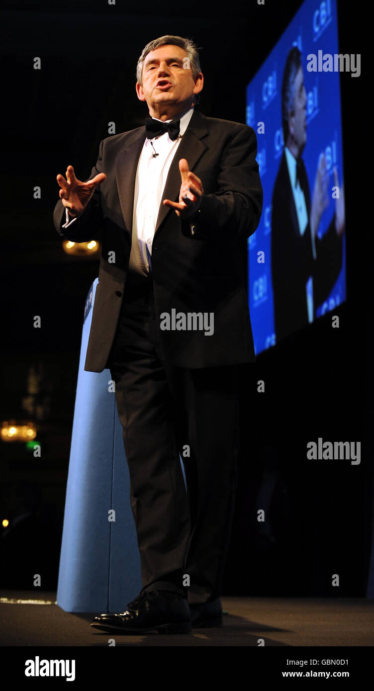 CBI Annual Dinner Stock Photo - Alamy