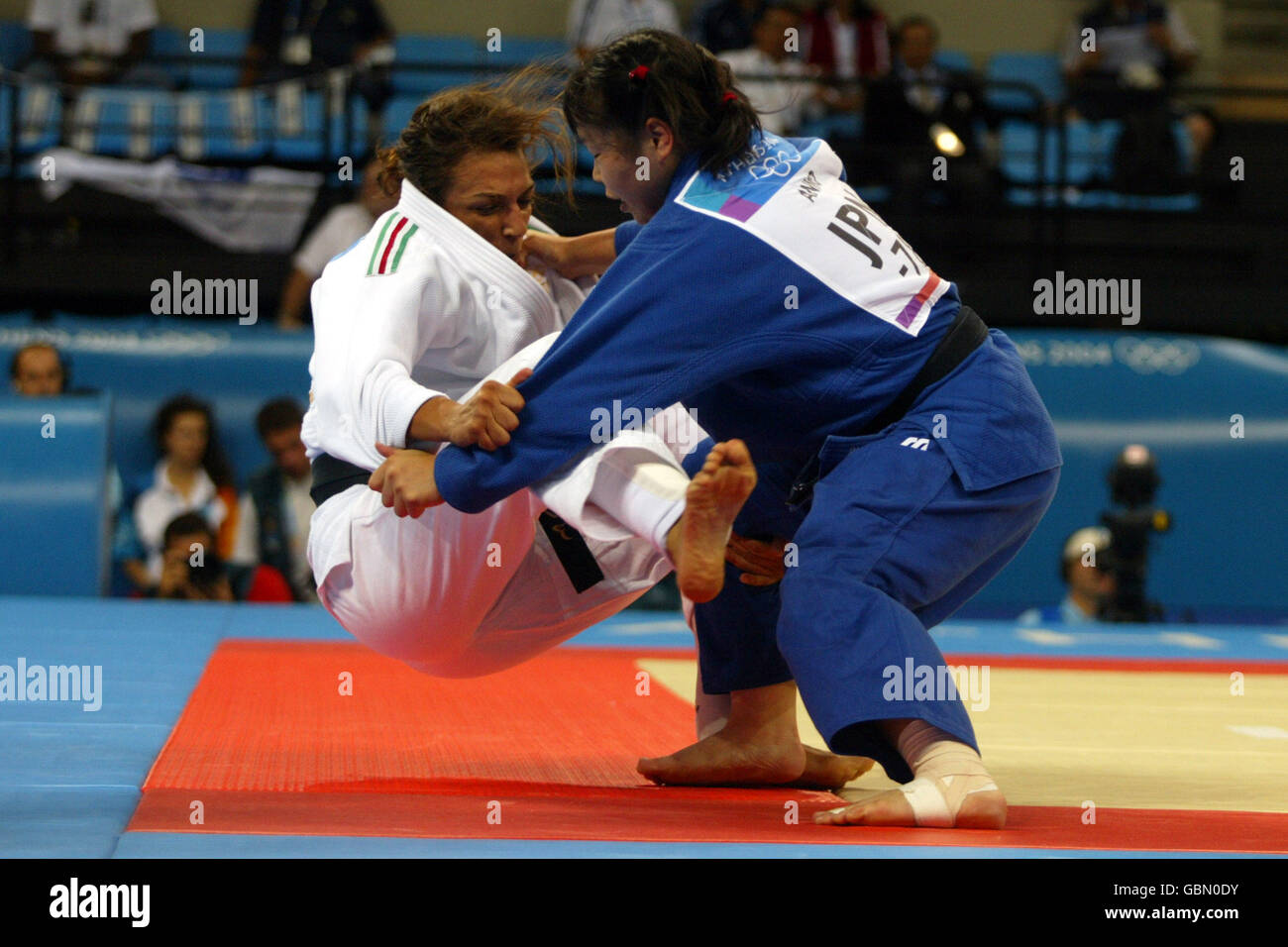 Judo athens olympic games 2004 womens 78kg half heavy heats hi-res ...