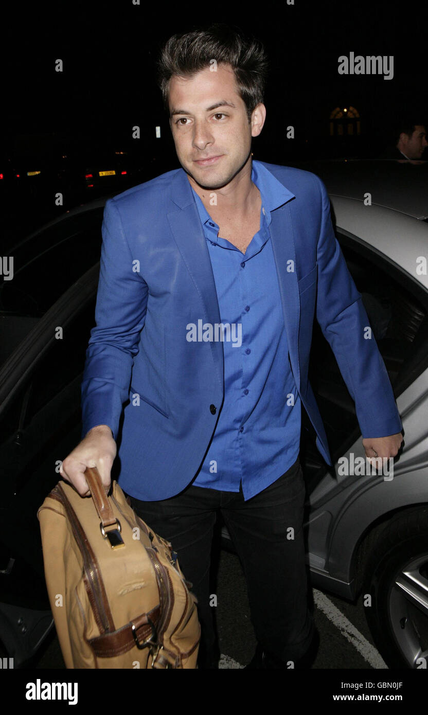 Producer and DJ Mark Ronson arrives at the Island Records 50th birthday ...
