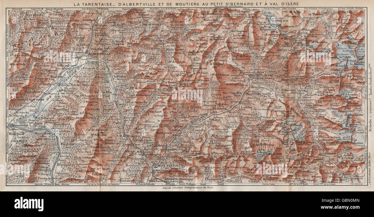 Map of albertville hi-res stock photography and images - Alamy