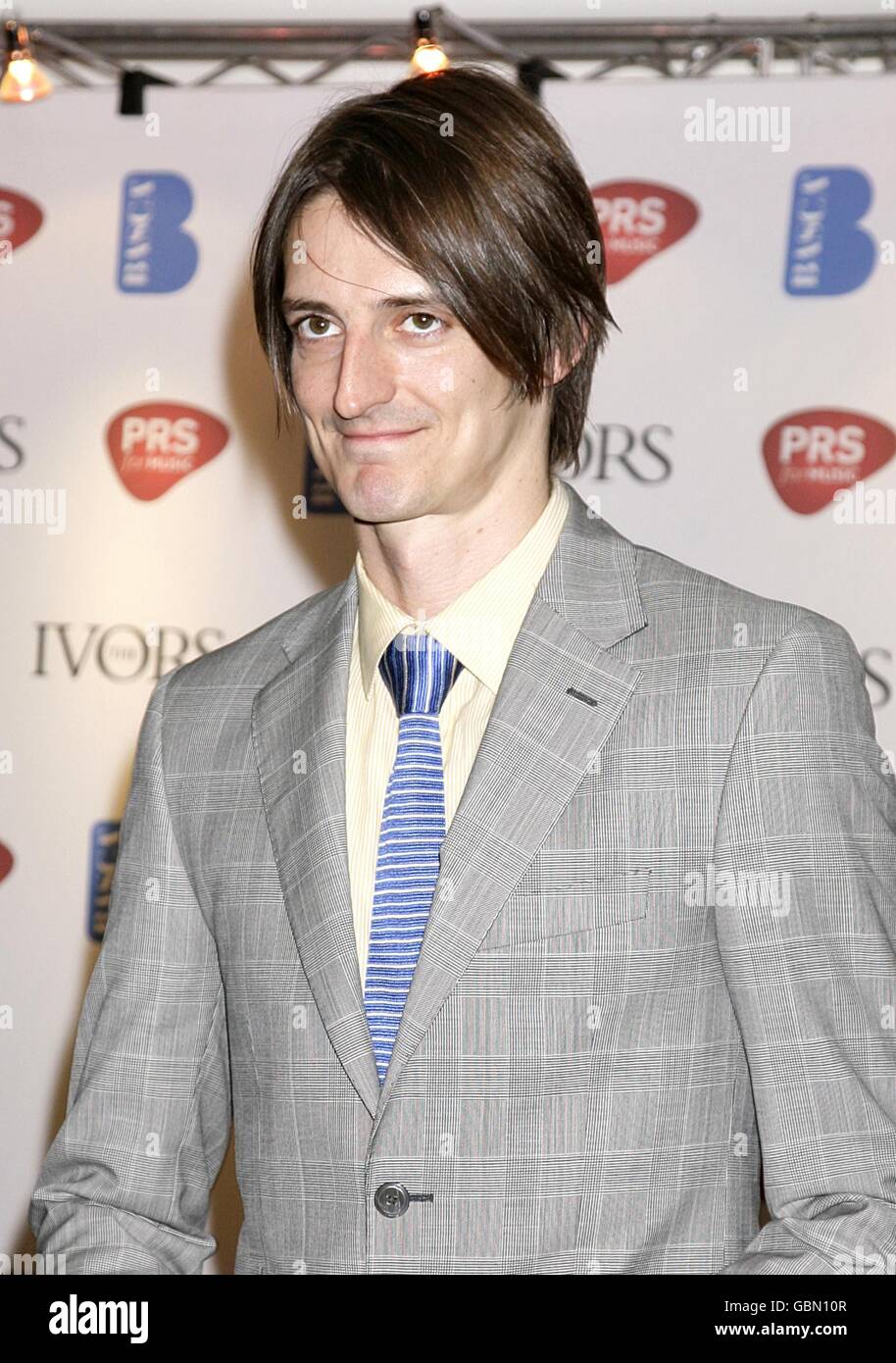 The 54th Ivor Novello Awards - London. Nick Hemming arriving at the ...