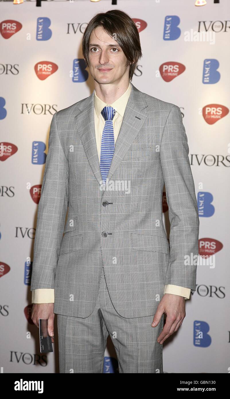 Nick Hemming arriving at the 54th Ivor Novello Awards at the Grosvenor ...