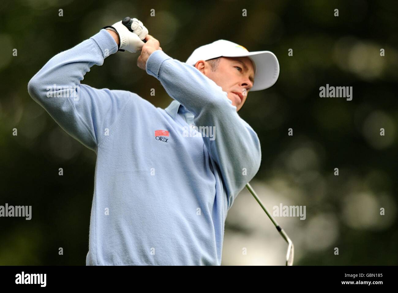 Australia's Richard Green in action during day one of the 2009 BMW PGA ...