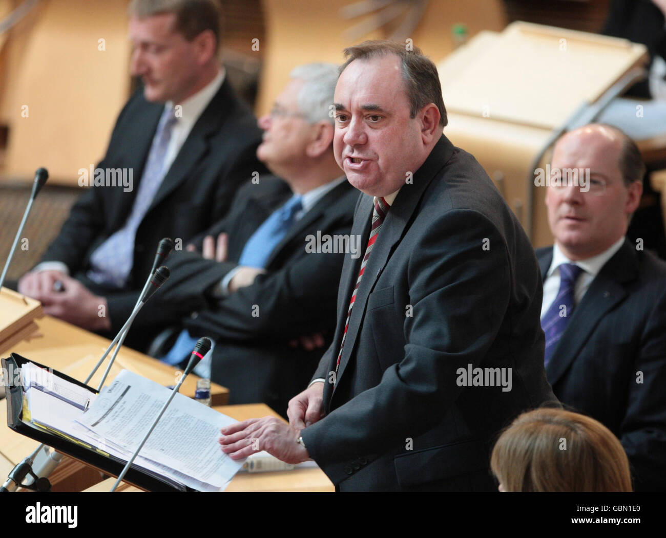 First Ministers Question Time Stock Photo - Alamy