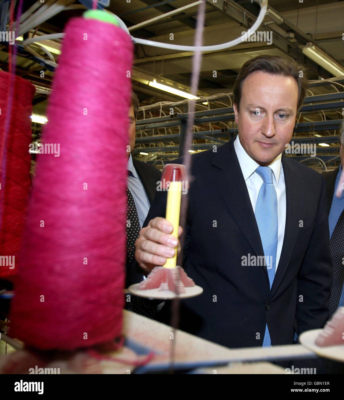 David Cameron visits Northern Ireland Stock Photo - Alamy