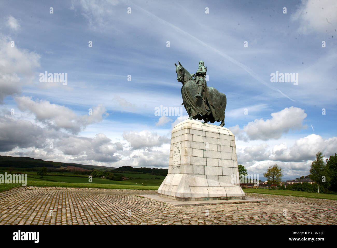 Robert The Bruce Statue At The Battle Of Bannockburn Site High Resolution Stock Photography and ...