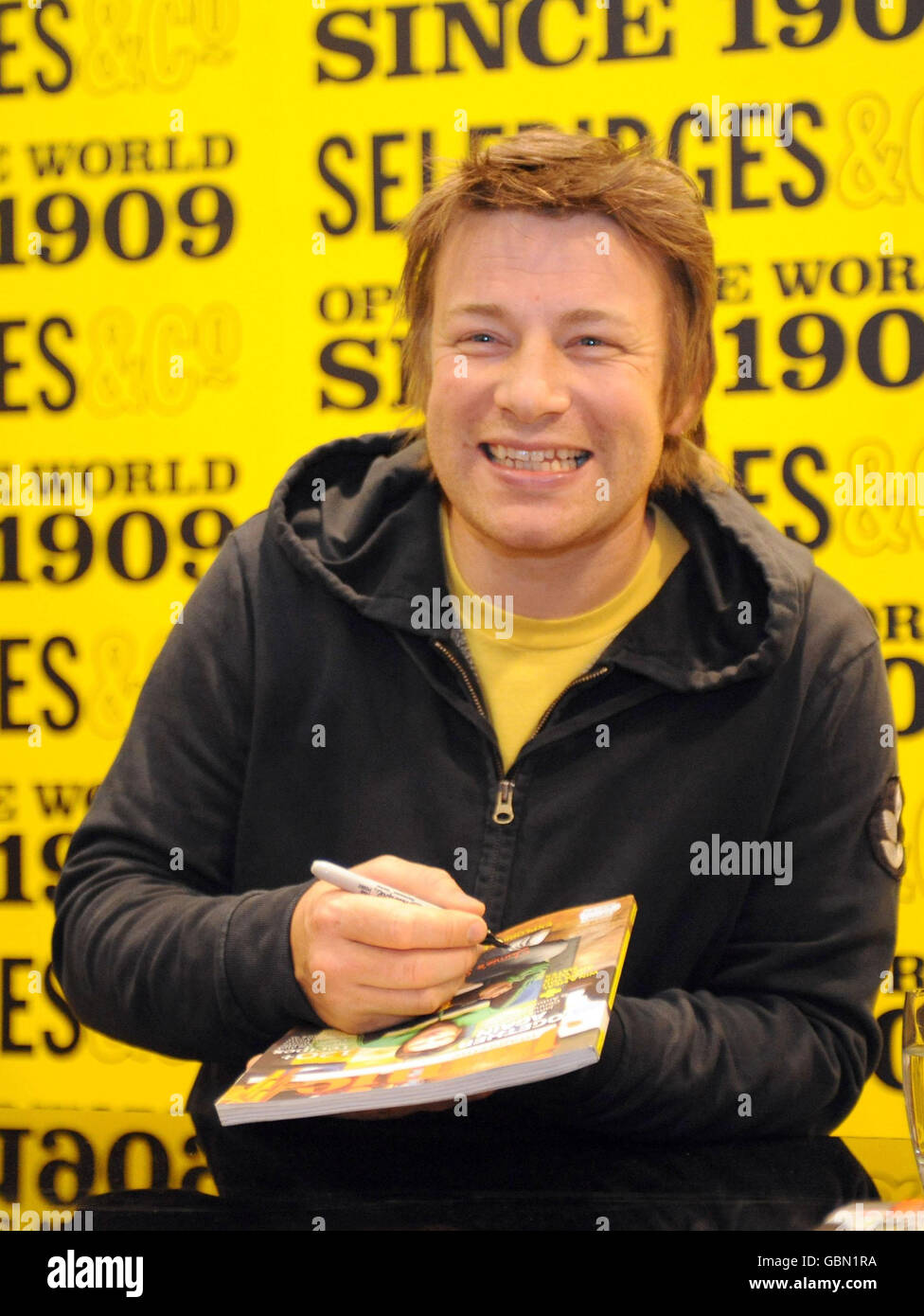 Jamie Oliver magazine launch - London Stock Photo - Alamy
