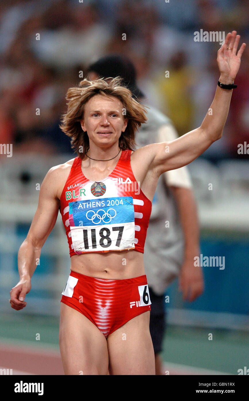 Athletics - Athens Olympic Games 2004 - Women's 100m - Final Stock ...