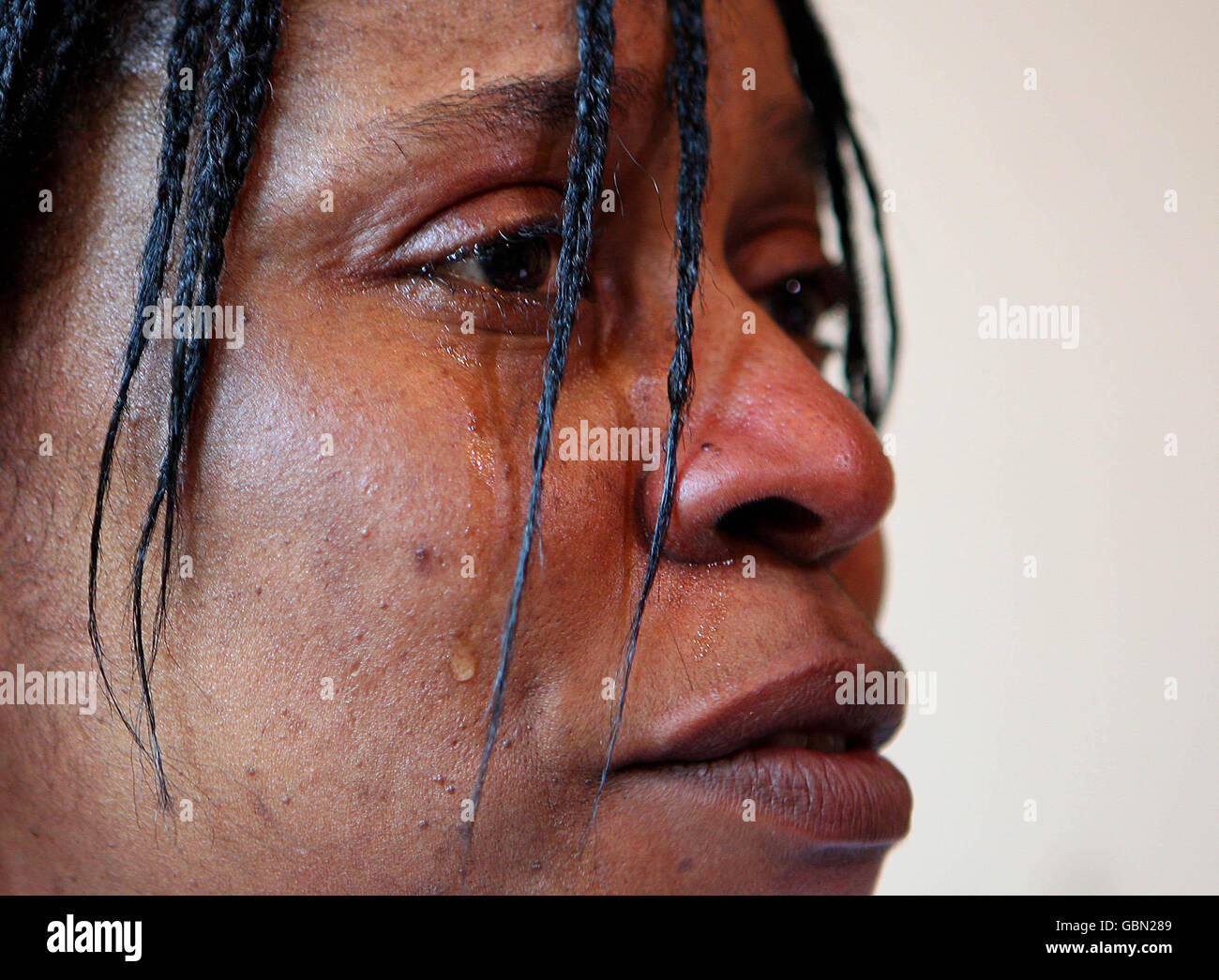 The mother of samantha orobator at home in castleknock hi-res stock ...