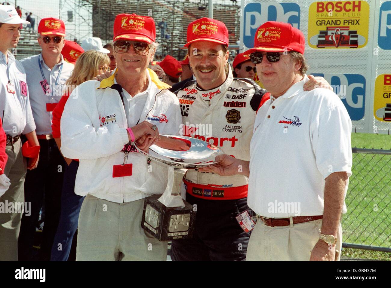 Nigel mansell indycar hi-res stock photography and images - Alamy