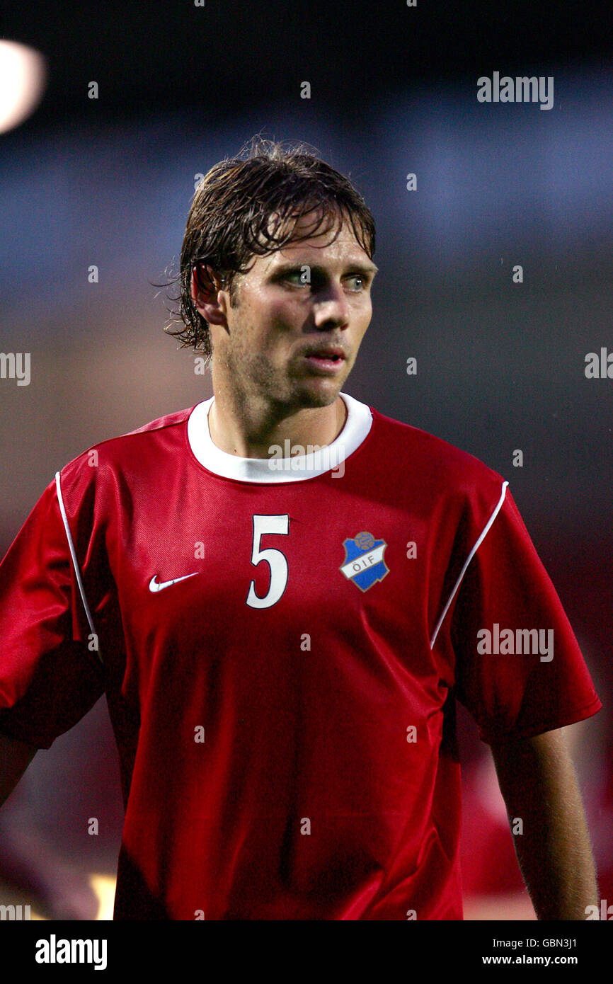 Soccer - UEFA Cup - First Qualifying Round - Second Leg - Total Network ...