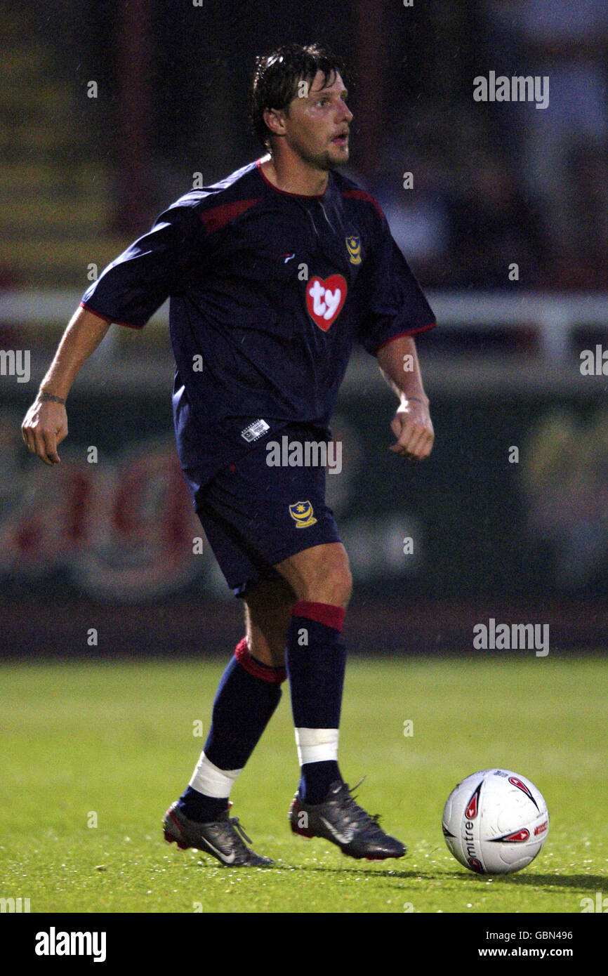 Soccer - Friendly - Rushden & Diamonds v Portsmouth. Sebastien Schemmel ...