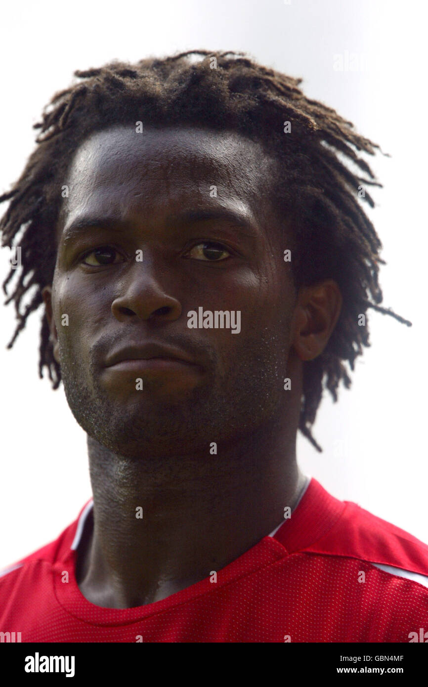 Soccer friendly nottingham forest v tottenham hotspur hi-res stock ...