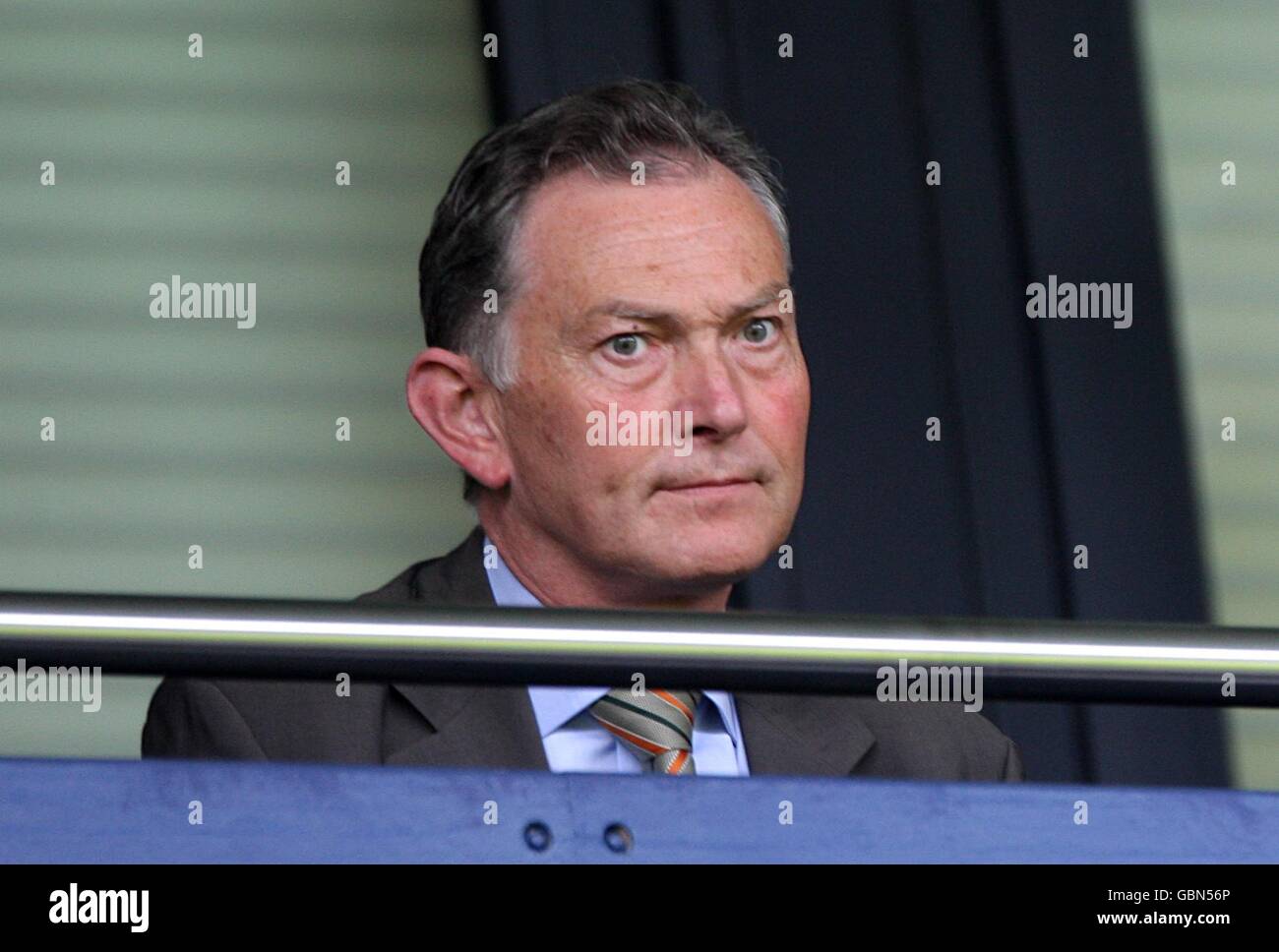 Chief executive of the premier league richard scudamore in the hi-res ...