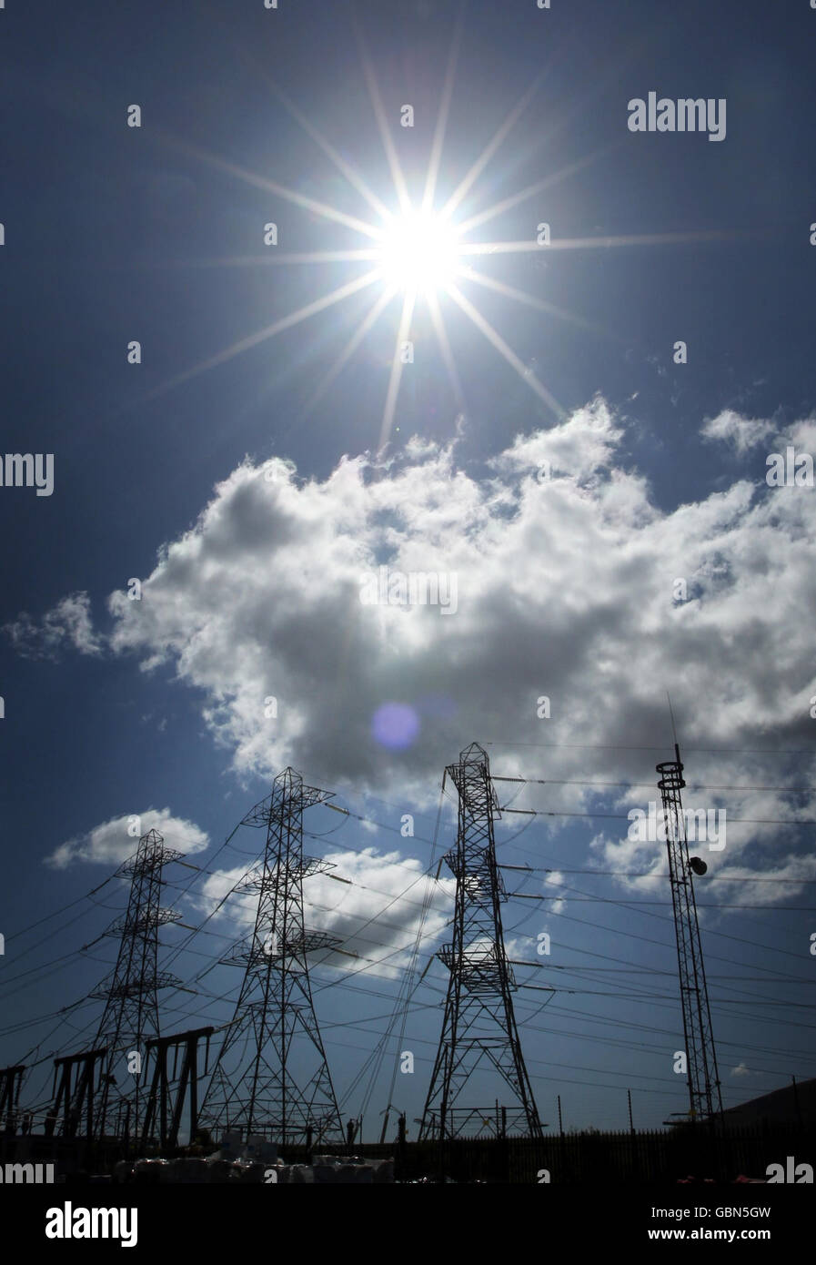 Electric Pylons Scotland High Resolution Stock Photography and Images ...