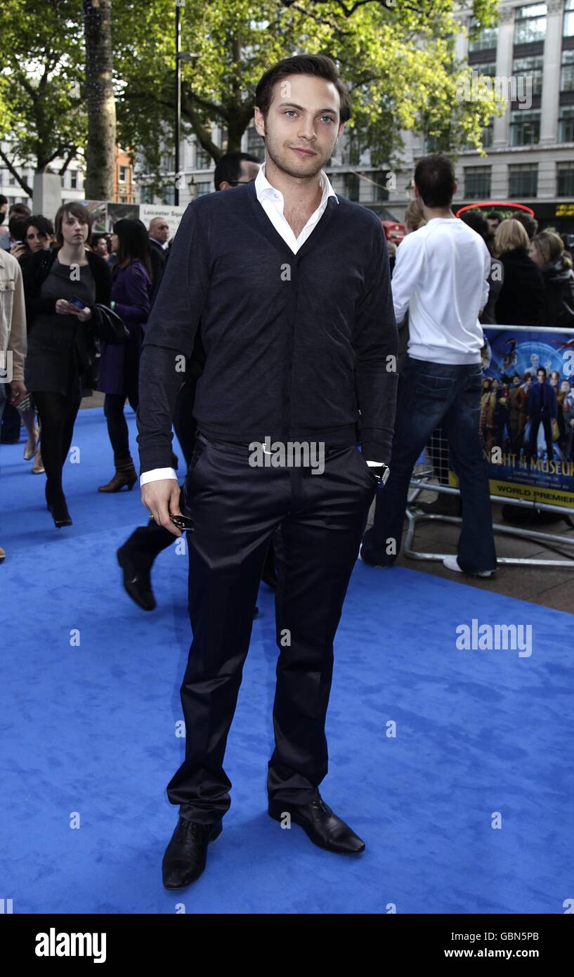Matt Di Angelo arriving for the UK Premiere of Night at the Museum ...