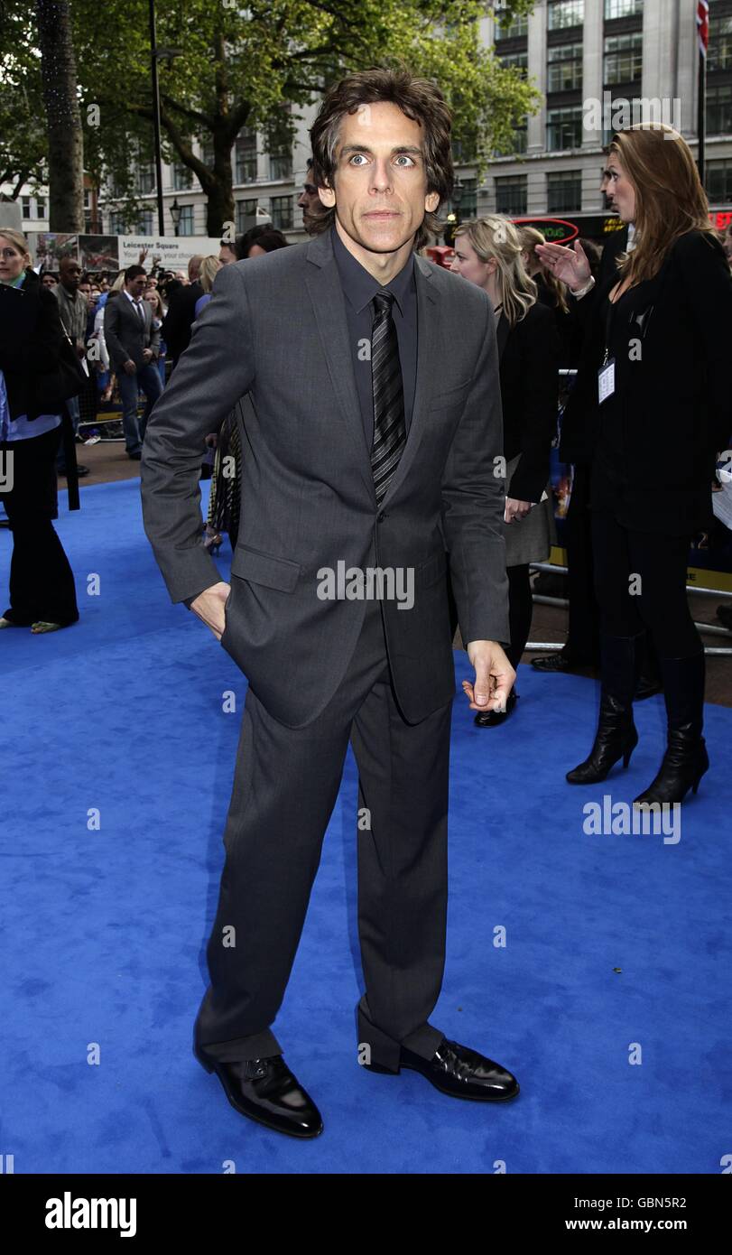 Ben stiller arriving uk premiere night museum battle smithsonian empire ...
