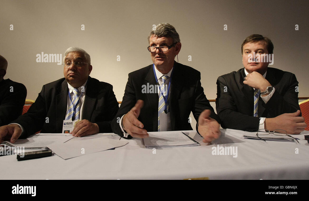 Deputy President of the South African Rugby Union Mark Alexander ...