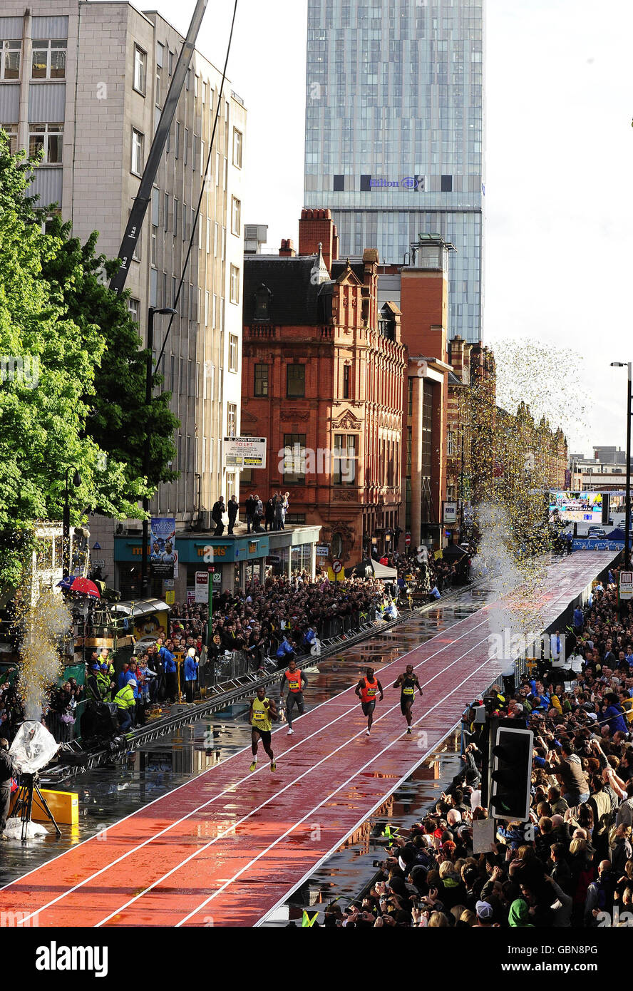 2009 bupa great manchester run hi-res stock photography and images - Alamy