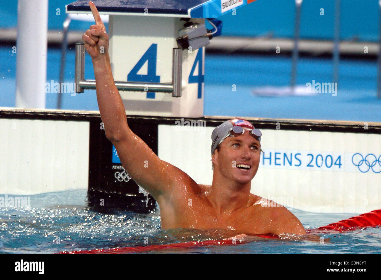 Swimming - Athens Olympic Games 2004 - Men's 100m Backstroke - Final ...