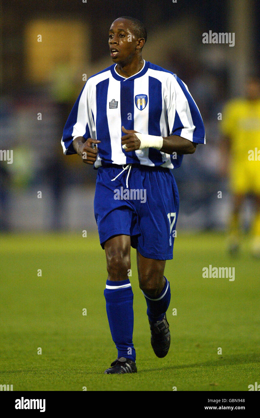 Soccer - Friendly - Colchester United v Charlton Athletic. Bobby Bowry ...