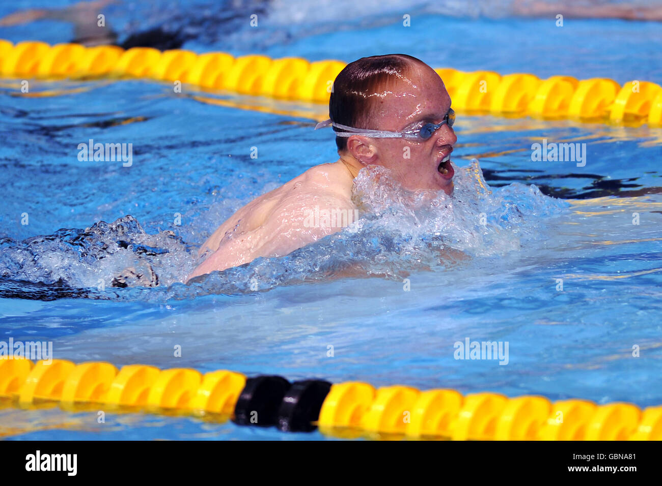 Newquay's Benjamin Procter competes in the men's 200m Individual medley ...