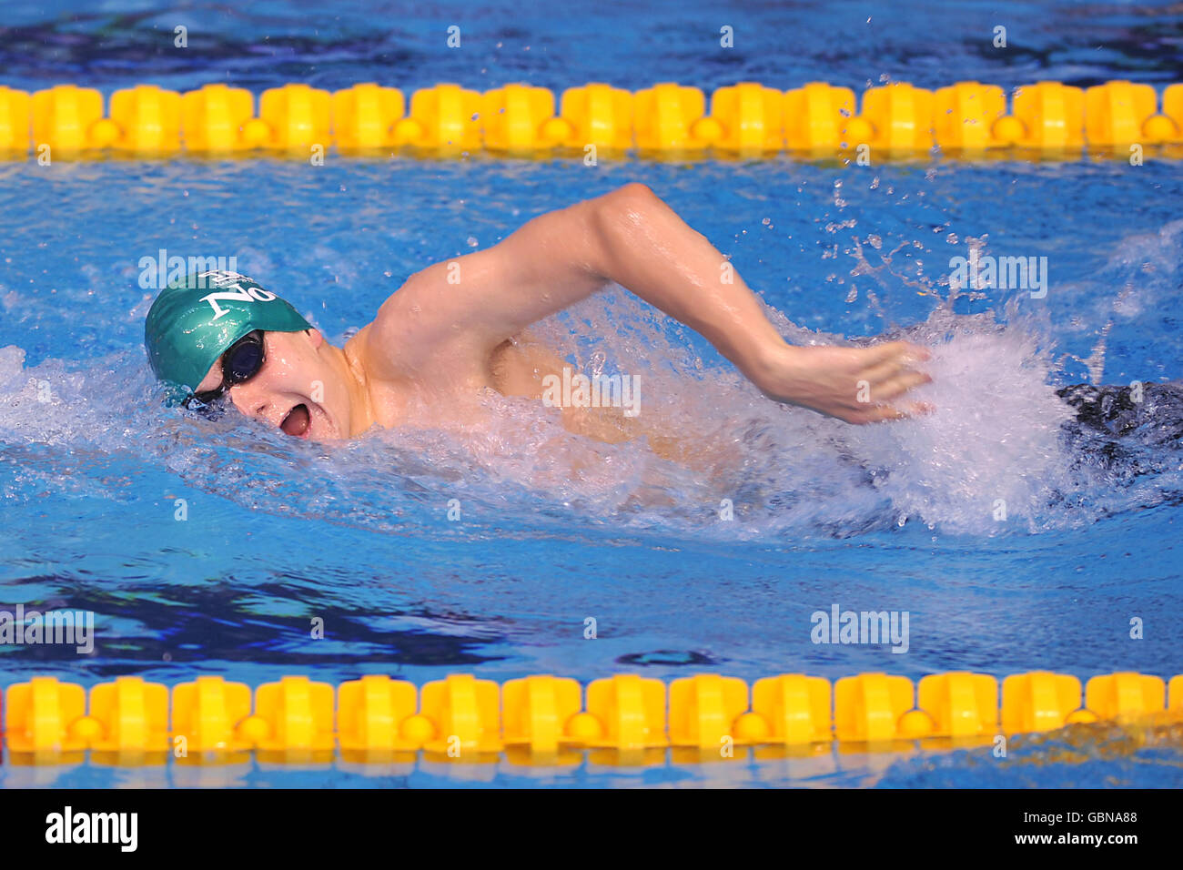 Nova Centurian's Sam Hynd competes in the men's 400m Freestyle Final ...