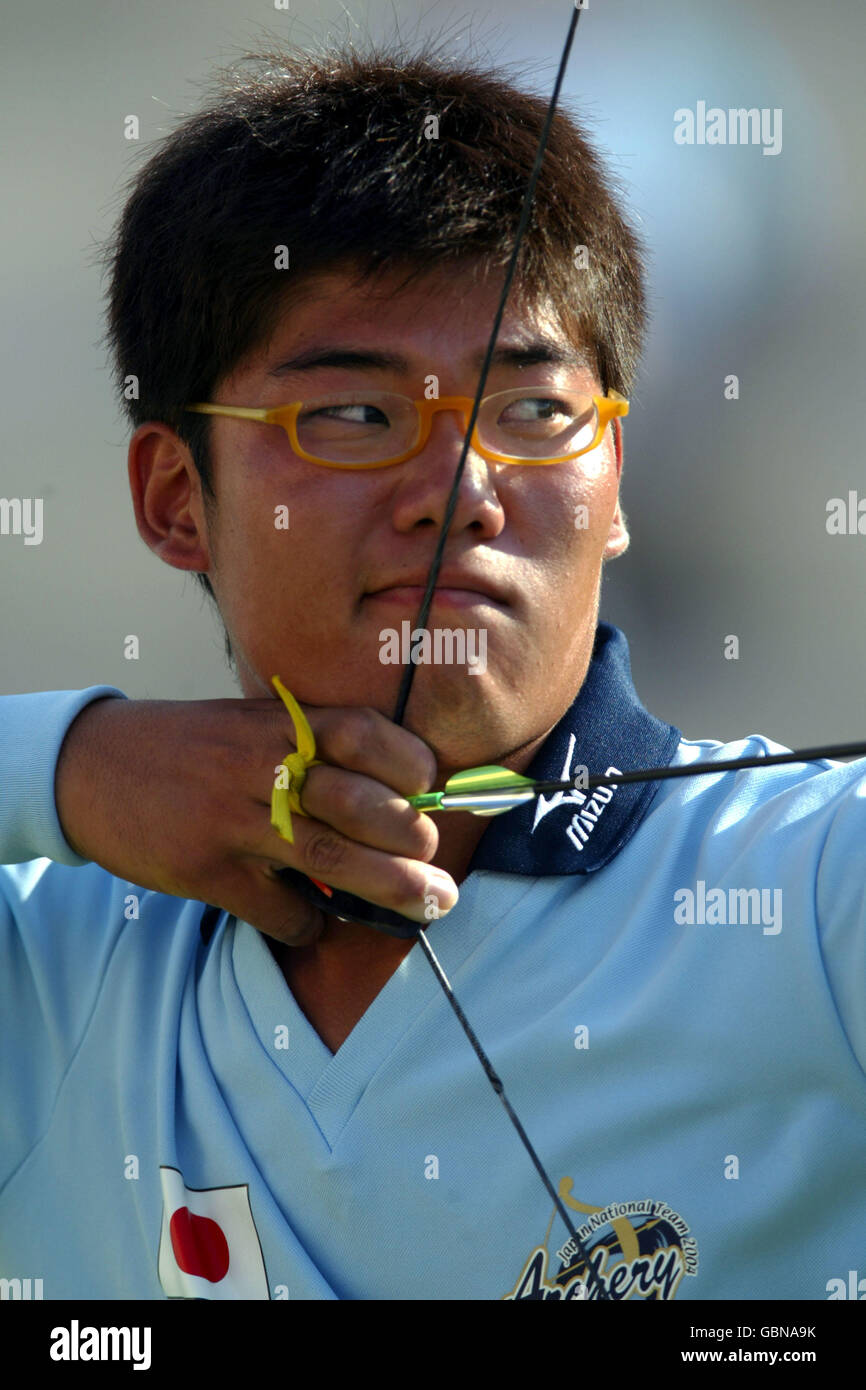 Archery - Athens Olympic Games 2004 - Men's Individual Stock Photo - Alamy