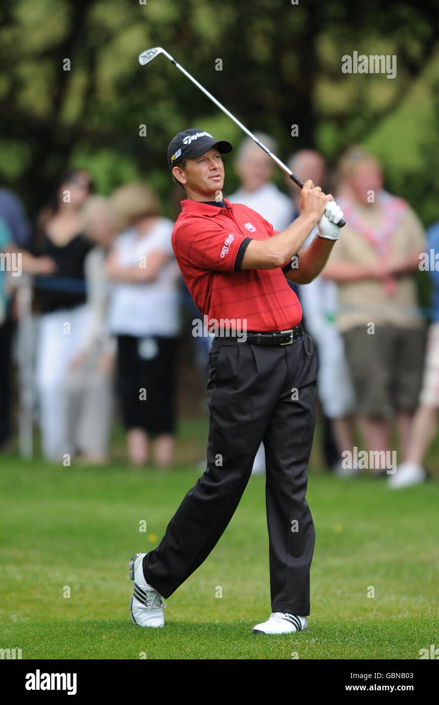 South Africa's Retief Goosen in action during day two of the 2009 BMW ...