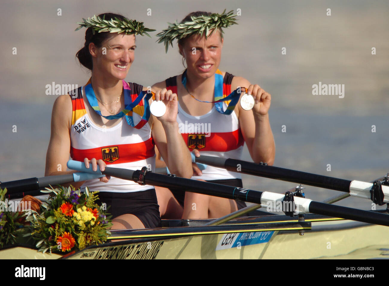 Rowing athens olympic games 2004 womens double sculls final hi-res ...