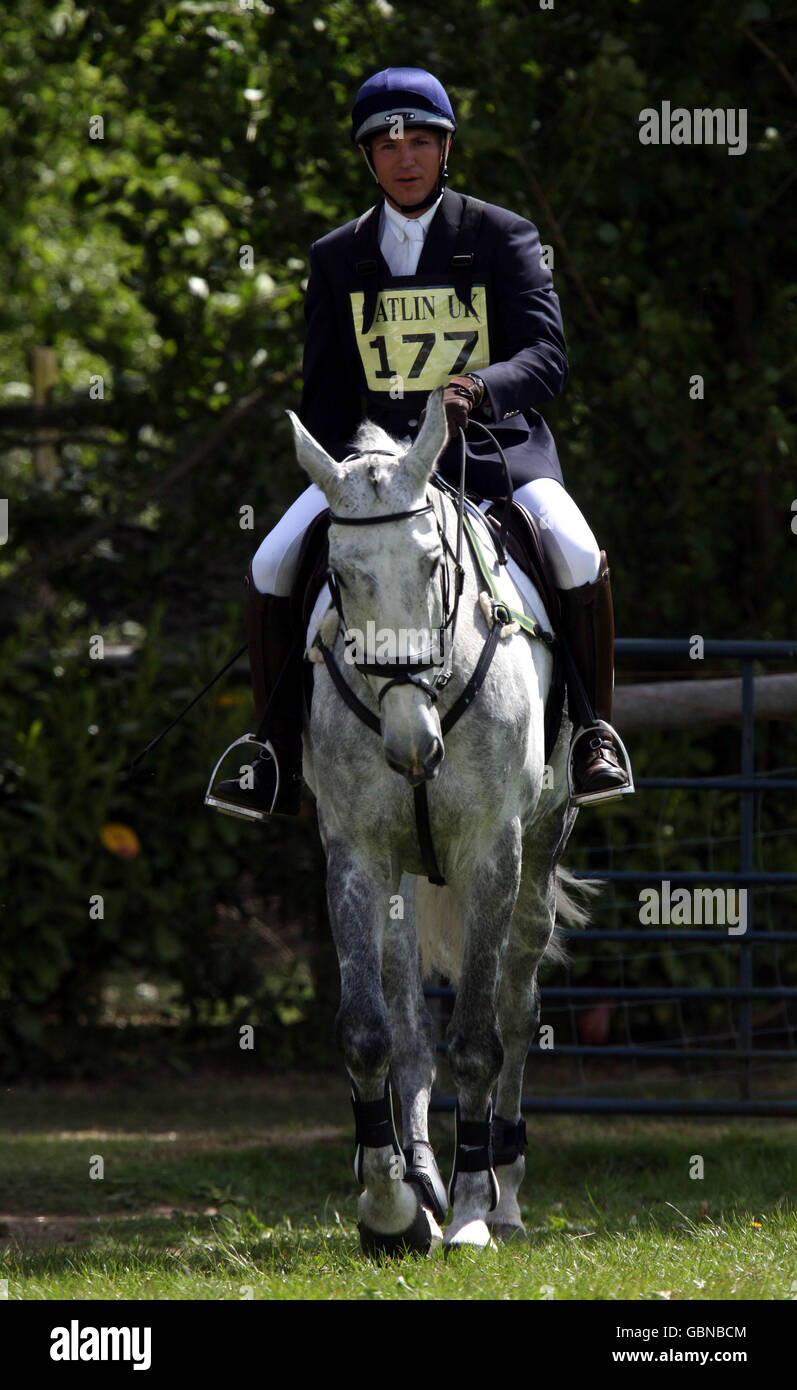 Mattingley Horse Trials. Andrew Gould competes at the Mattingley Horse ...