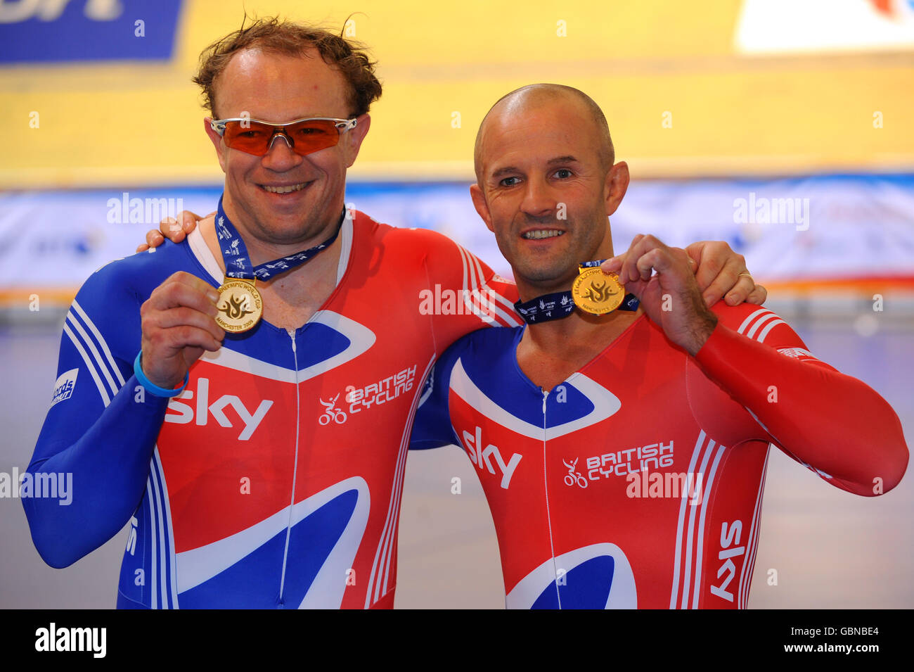 Great Britain's Simon Jackson and Barney Storey win the gold medal in ...