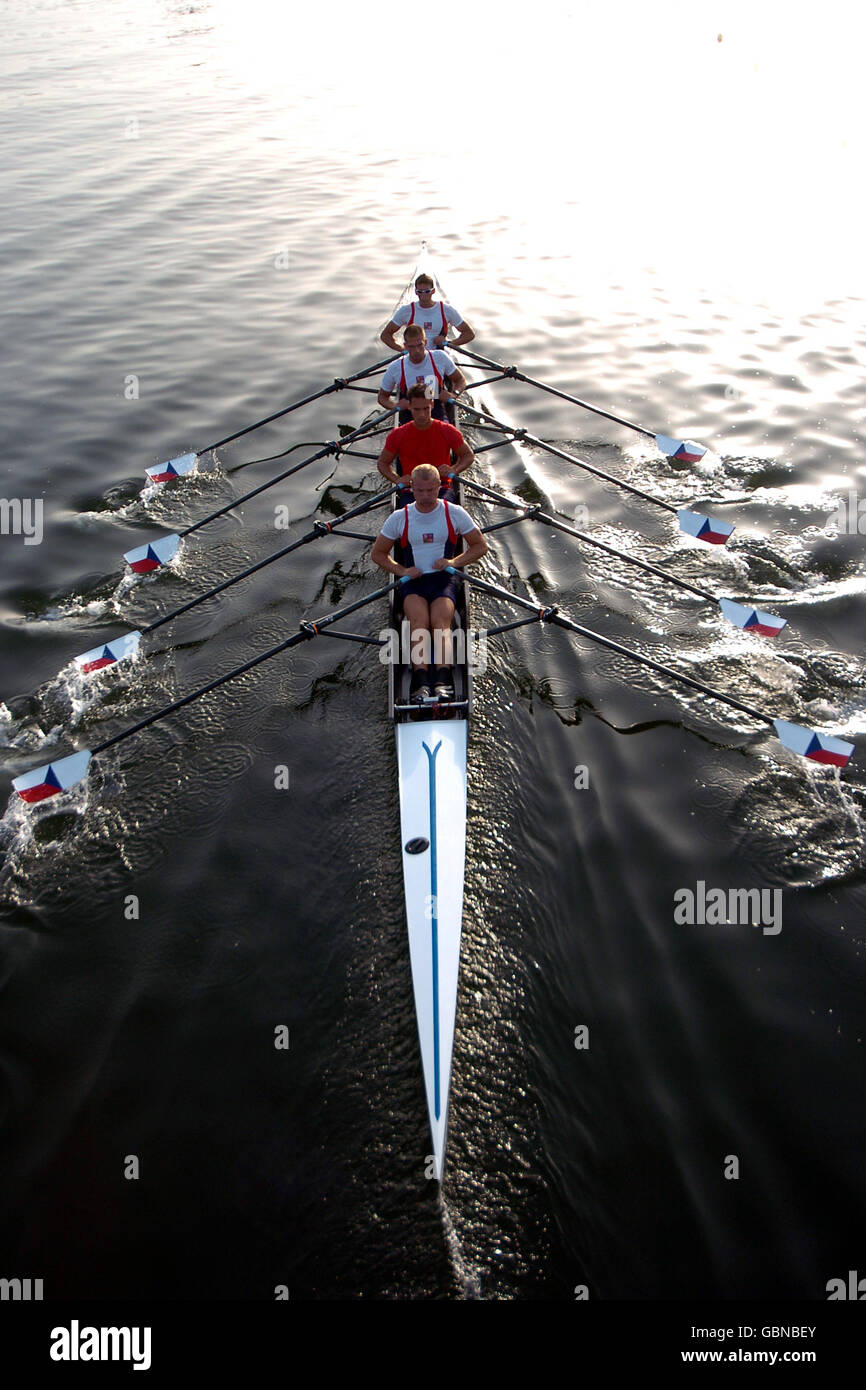 Rowing - Athens Olympic Games 2004 - Finals Stock Photo - Alamy