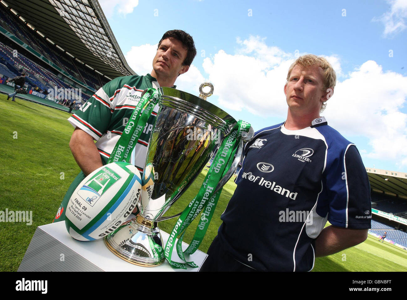 Rugby Union - Leinster Captains Run - Murrayfield. Leicester Tigers ...