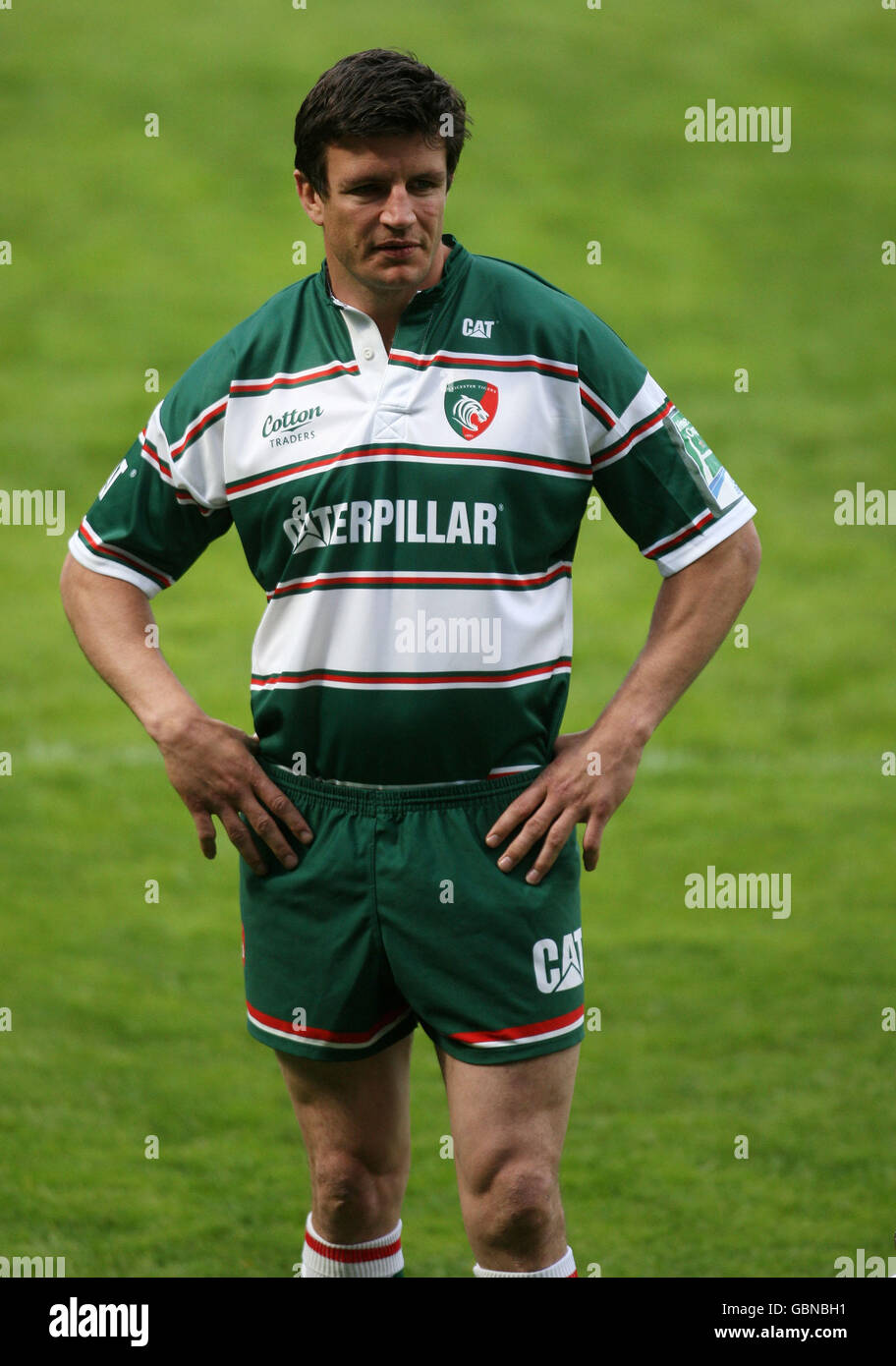 Leicester Tigers captain Martin Corry during the Captains Run at ...
