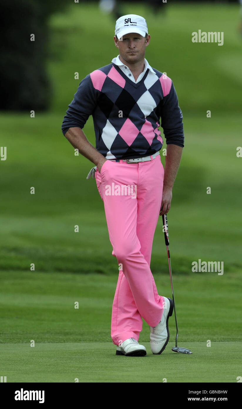 Golf golfer jamie hi-res stock photography and images - Alamy