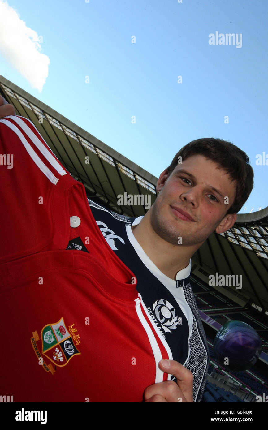 Rugby Union - Ross Ford Photocall - Murrayfield Stock Photo - Alamy