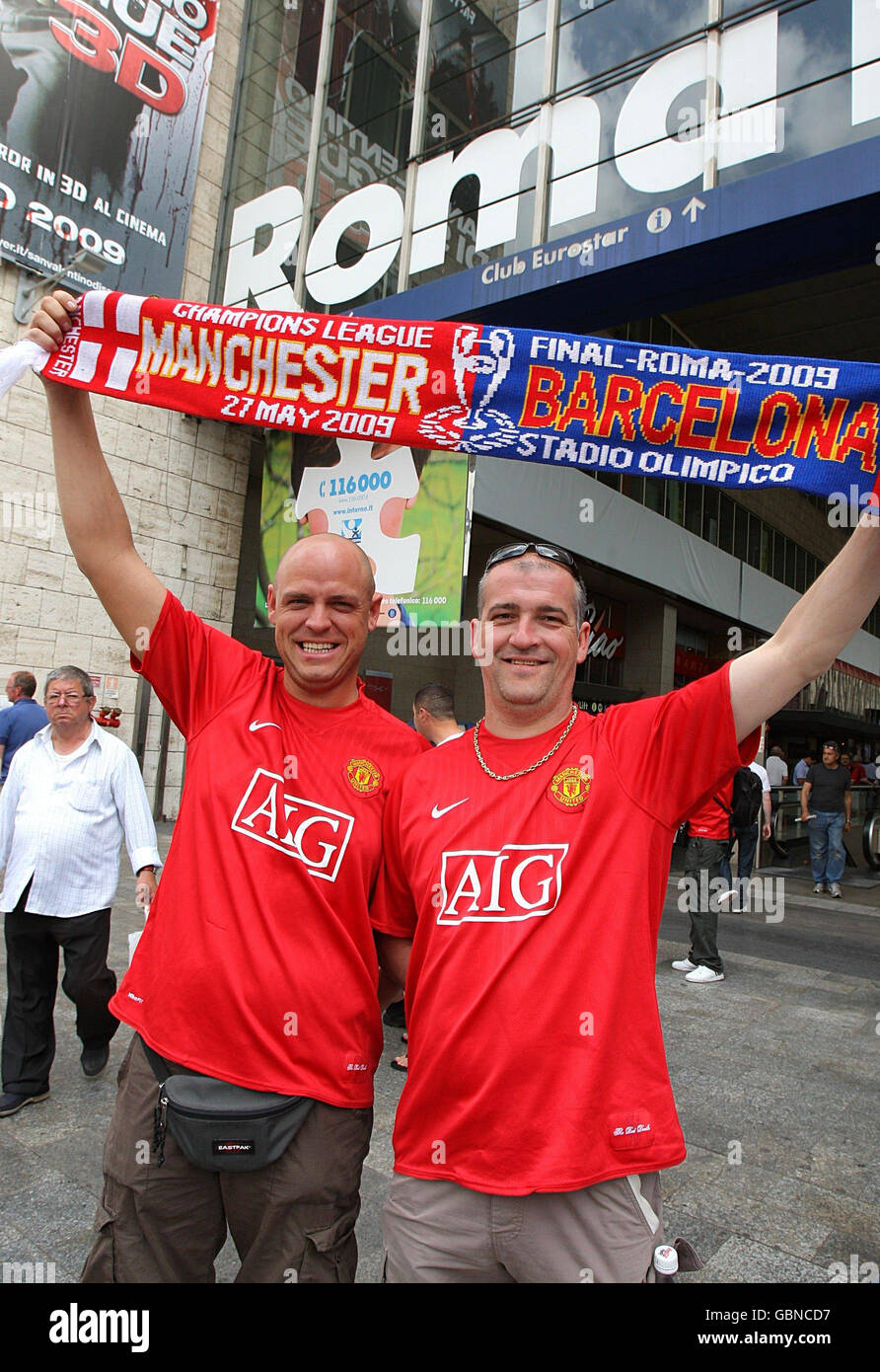 Soccer - UEFA Champions League - Final - Barcelona v Manchester United ...